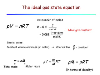 Lecture 13 ideal gas. kinetic model of a gas. | PPT