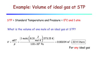 Lecture 13 ideal gas. kinetic model of a gas. | PPT