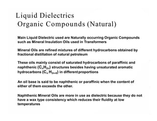 Lecture 13 - Liquid Dielectric and its Types with Breakdown in Liquid ...
