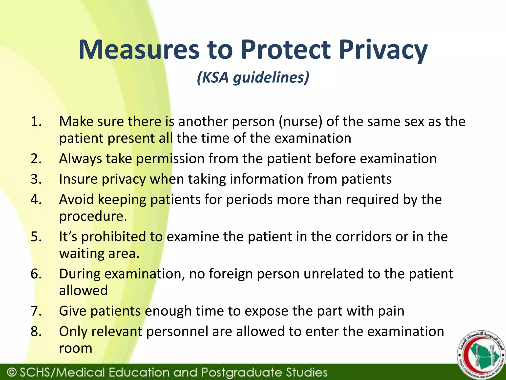Lecture 13 privacy, confidentiality and medical records | PPTX
