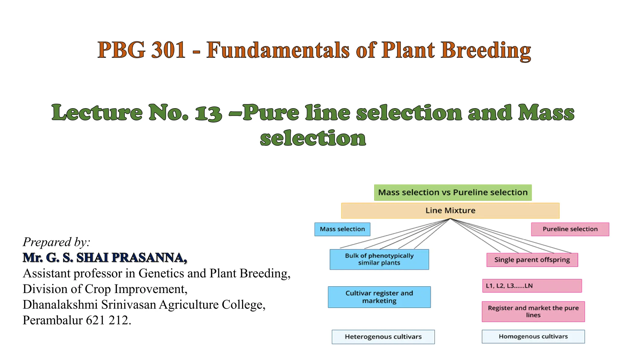 Lecture 13 - Pureline and Mass selection.pdf