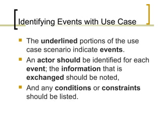 Lecture 13 requirements modeling - flow & behavior (2) | PPT