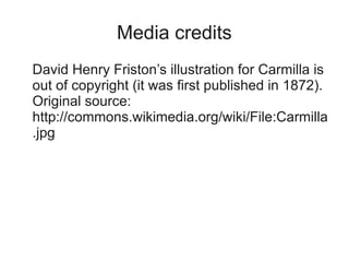Lecture 13 - Sprites, War Criminals, and Vampires | PPT