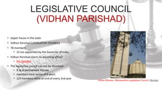 Lecture 13 state legislative - vidhan sabha & vidhan parishad | PDF