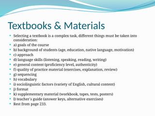 Lecture 13-Techniques, Textbooks, and Materials.pptx