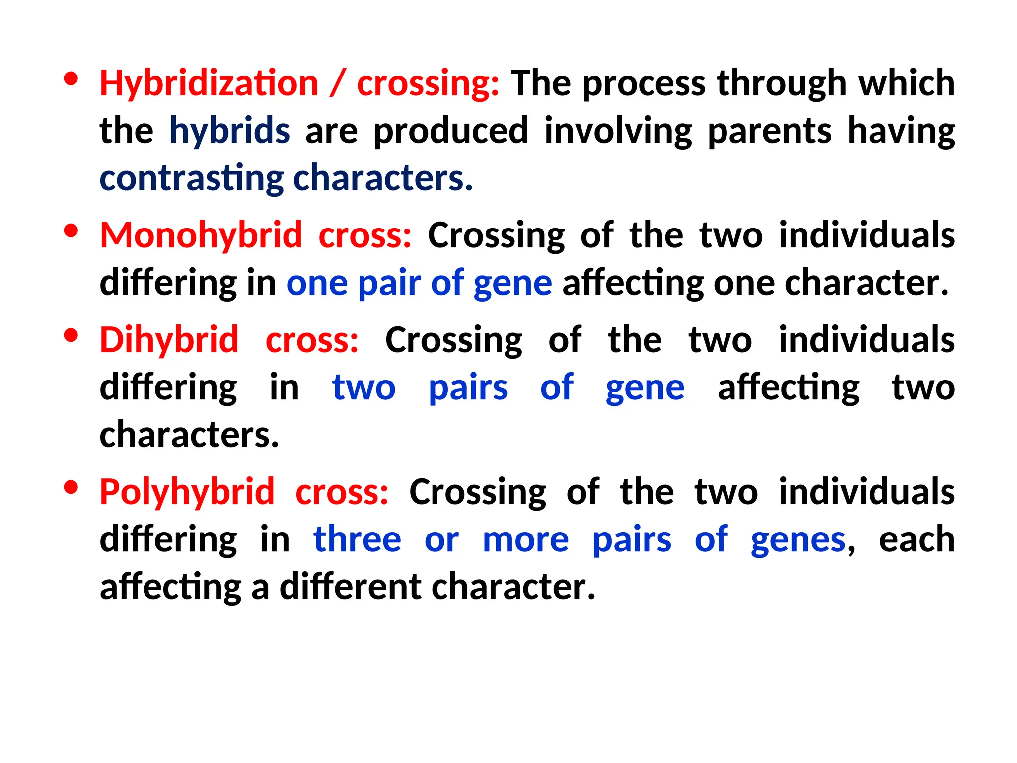 Lecture 13- Terminologies gene, allele, locus, homozygous, heterozygous ...