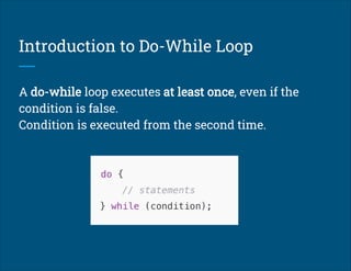 Comprehensive Guide to Do-While Loops and Nested Structures in C++ ...