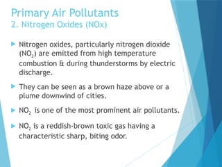 Lecture 13 (Air and Noise Pollution and their Control) (1).pptx
