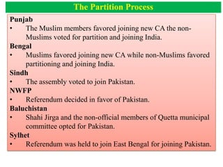Lecture 13 emergence of pakistan | PPTX