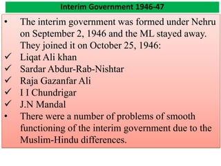 Lecture 13 emergence of pakistan | PPTX