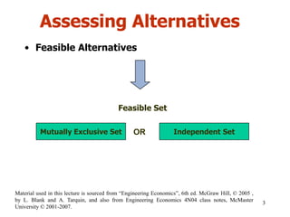 Lecture # 13 investment alternatives i | PDF