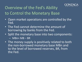 Lecture 13 - Monetary Policy | PDF