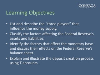 Lecture 13 - Monetary Policy | PDF