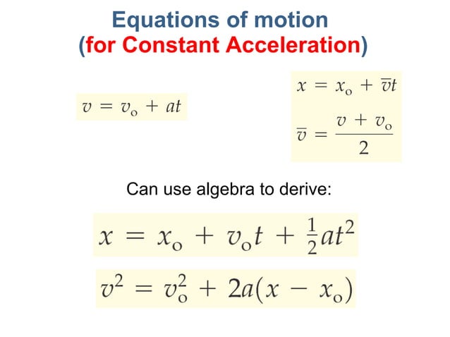 Lecture13 motion | PPT | Physics | Science