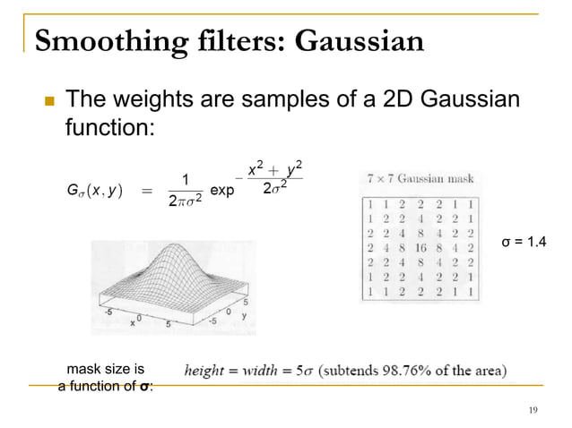 Spatial Filters (Digital Image Processing) | PPTX | Photo Editing ...