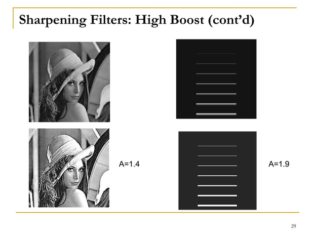 Spatial Filters (Digital Image Processing) | PPTX | Photo Editing ...