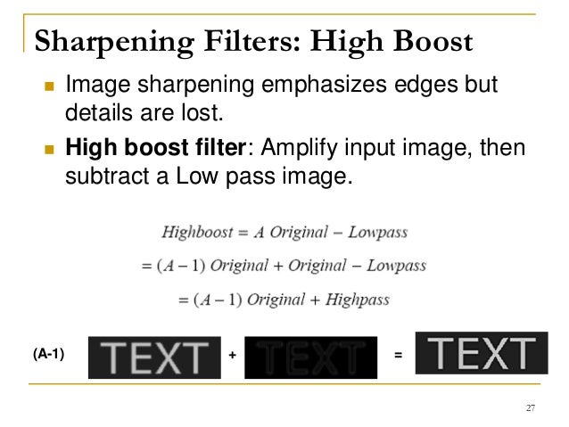 Spatial Filters (Digital Image Processing) Spatial Filters (Digital Image Processing)