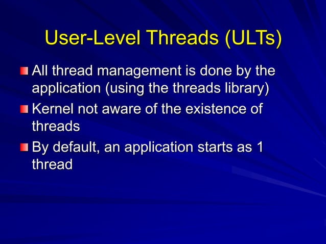 Lecture 13 threads presentation 16 slides | PPT