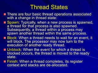 Lecture 13 threads presentation 16 slides | PPT