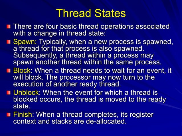 Lecture 13 threads presentation 16 slides | PPT