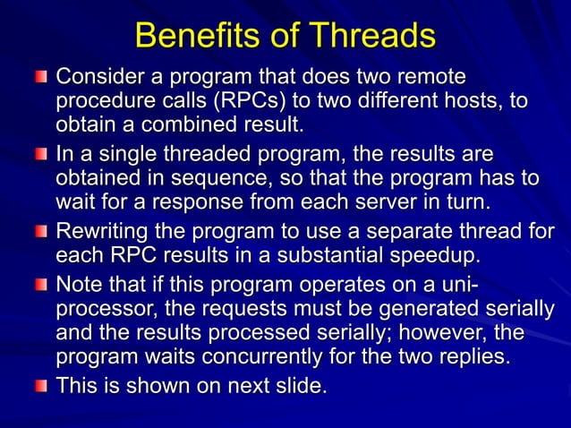 Lecture 13 threads presentation 16 slides | PPT