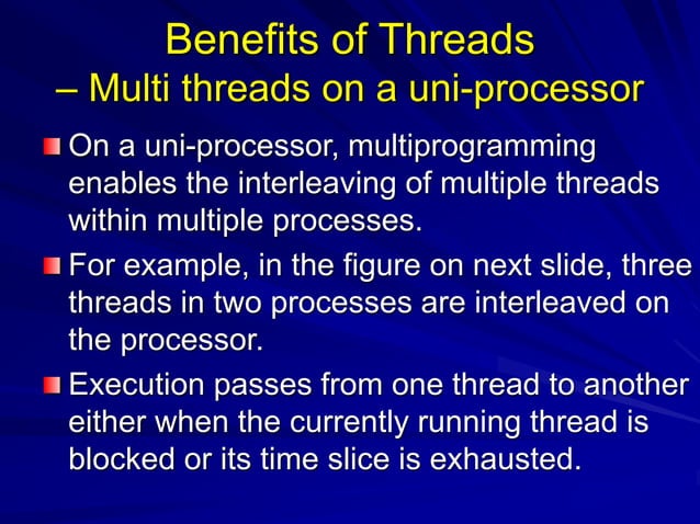 Lecture 13 threads presentation 16 slides | PPT