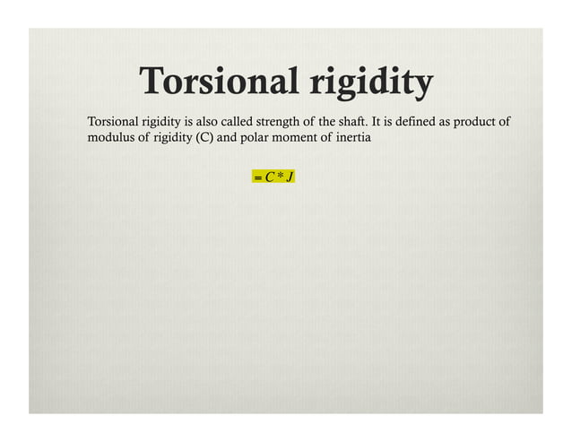 Lecture 13 torsion in solid and hollow shafts 1 | PDF | Physics | Science