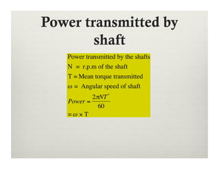 Lecture 13 torsion in solid and hollow shafts 1 | PDF