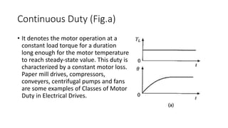 Lecture 13 types of motor duty | PPTX