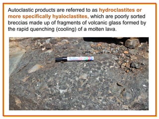 Lecture 13 Volcaniclastic sediments GEOLOGY | PDF
