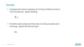 CMOS VLSI DESIGN_Wires PPT WIRES BASIC VALUES.pptx | Computer Peripherals | Computing