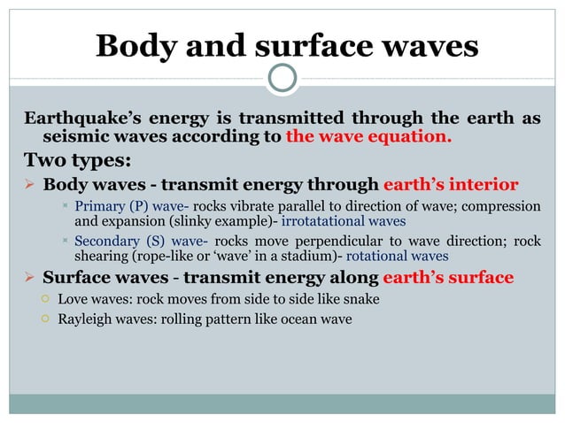 ÖNCEL AKADEMİ: SOLID EARTH GEOPHYSICS | PPT