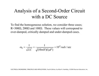 Second-Order Transient Circuits | PDF