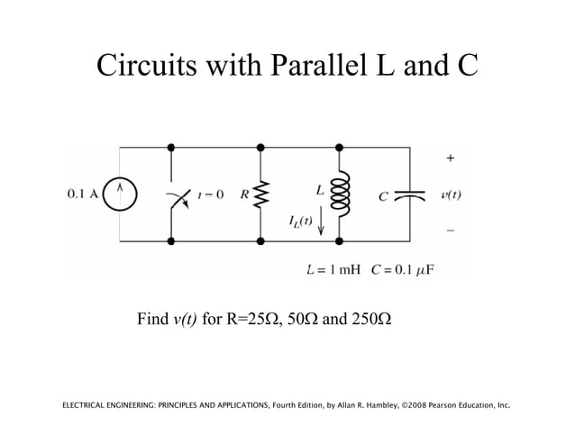 Second Order Transient Circuits