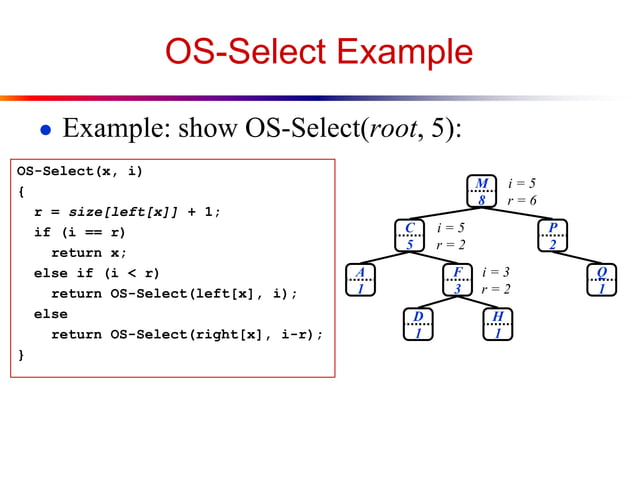 Augmenting Data Structures | PPT