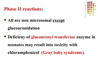 Lecture 14 Prodrug, biotransformatiion, enzyme induction and inhibition ...