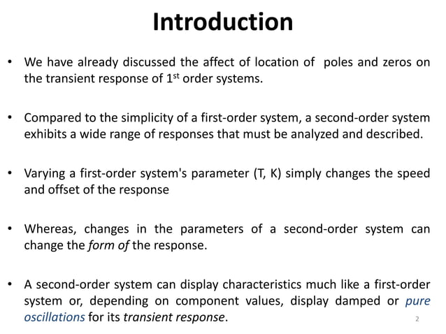 Lecture 14 15-time_domain_analysis_of_2nd_order_systems | PPTX