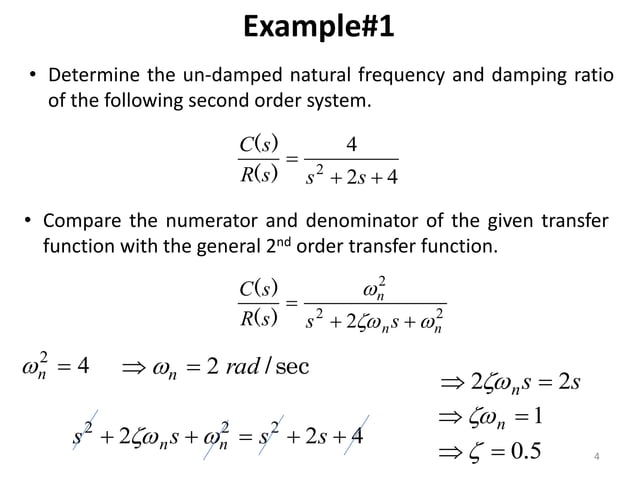 Lecture 14 15-time_domain_analysis_of_2nd_order_systems | PPT