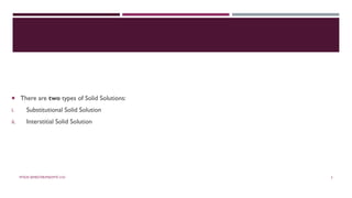 Solid Solutions | PDF