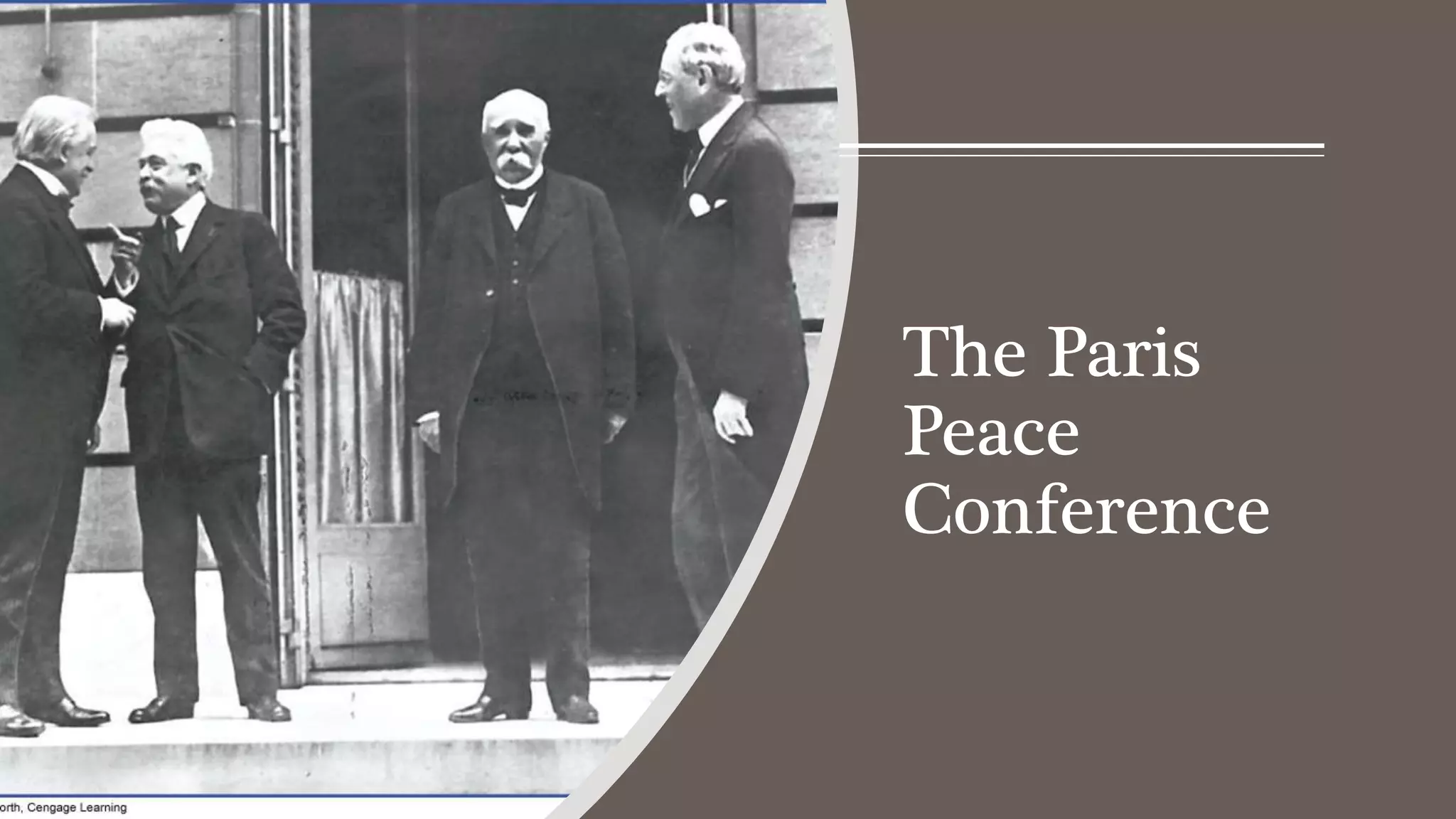 Lecture14 – The Paris Peace Conference, 1919-1920 | PPTX
