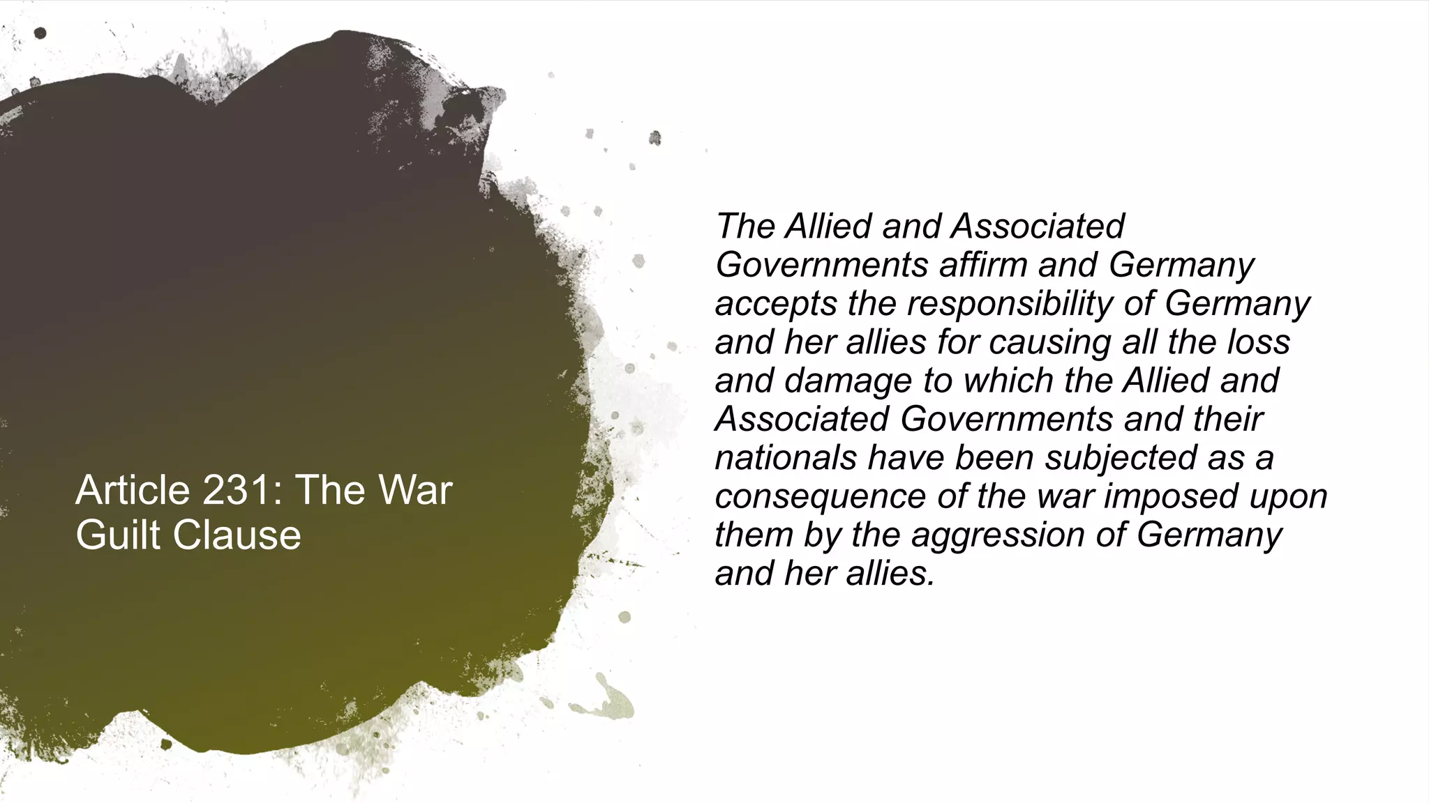 Lecture14 – The Paris Peace Conference, 1919-1920 | PPTX