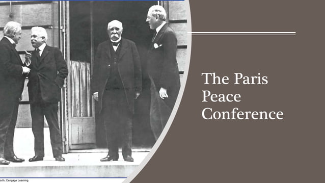 Lecture14 – The Paris Peace Conference, 1919-1920 | PPTX