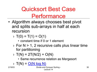 sorting algorithms presentation for understanding | PPT