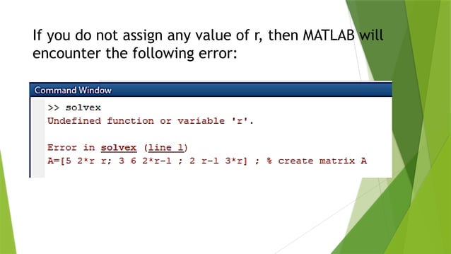 Creating Functions file in Matrices Laboratory using MATLAB | PPTX | Programming Languages ...
