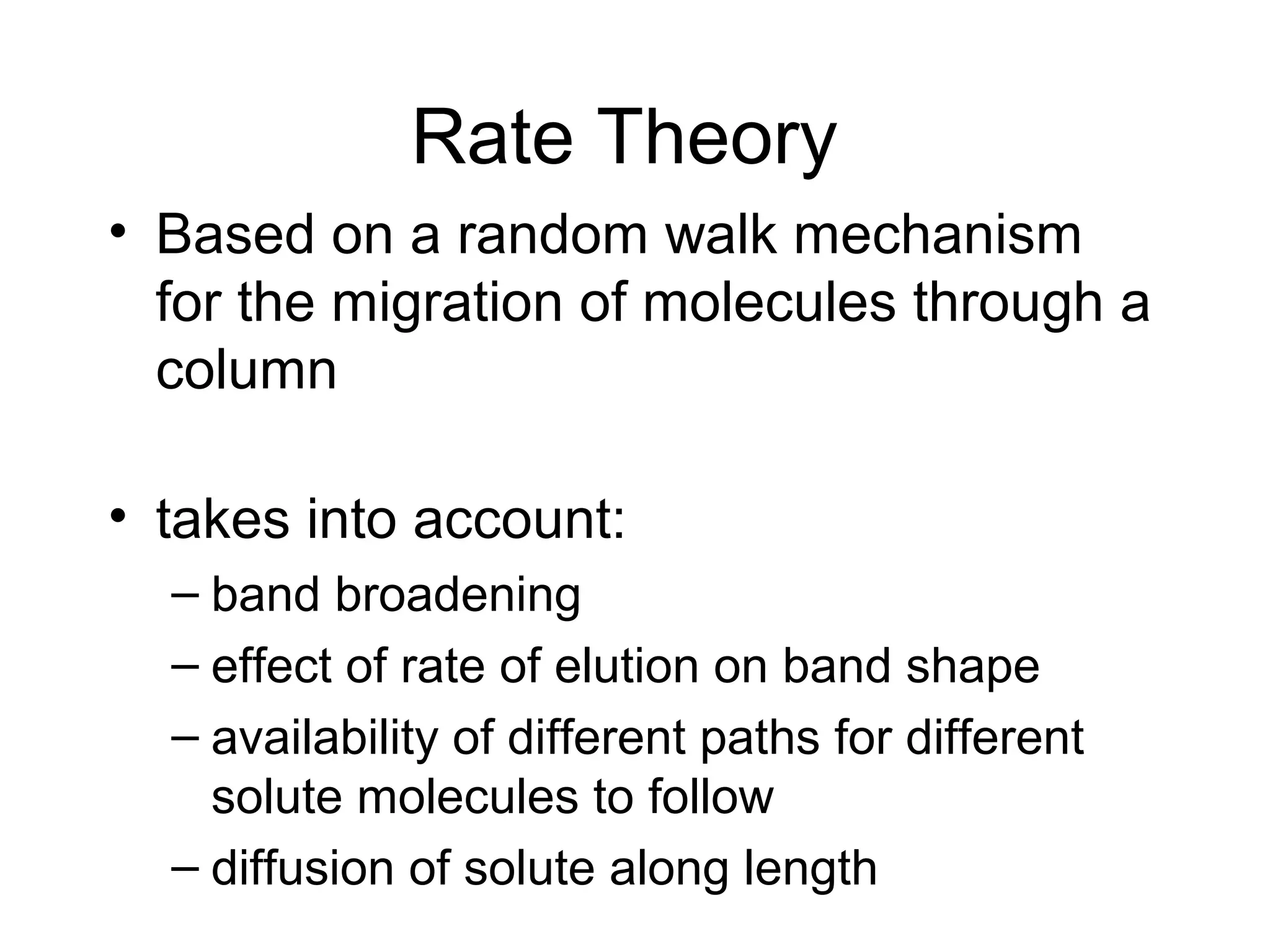 Rate theory and IEC | PPT