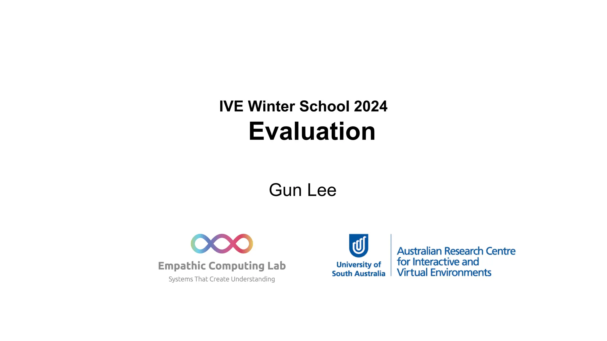 IVE 2024 Short Course - Lecture14 - Evaluation | PDF