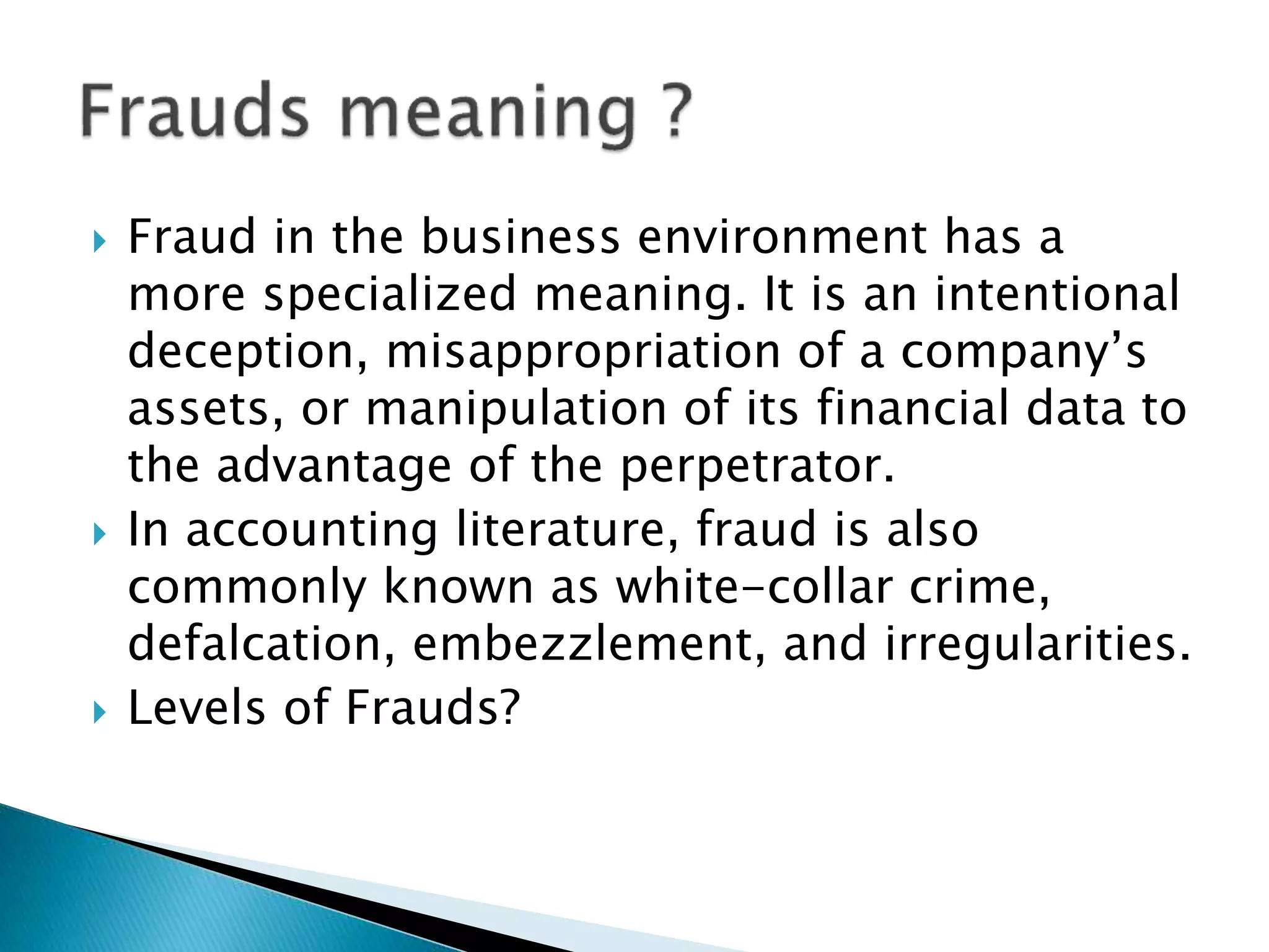 Lecture 14 fraud and accountant - james a. hall book chapter 3 | PPTX