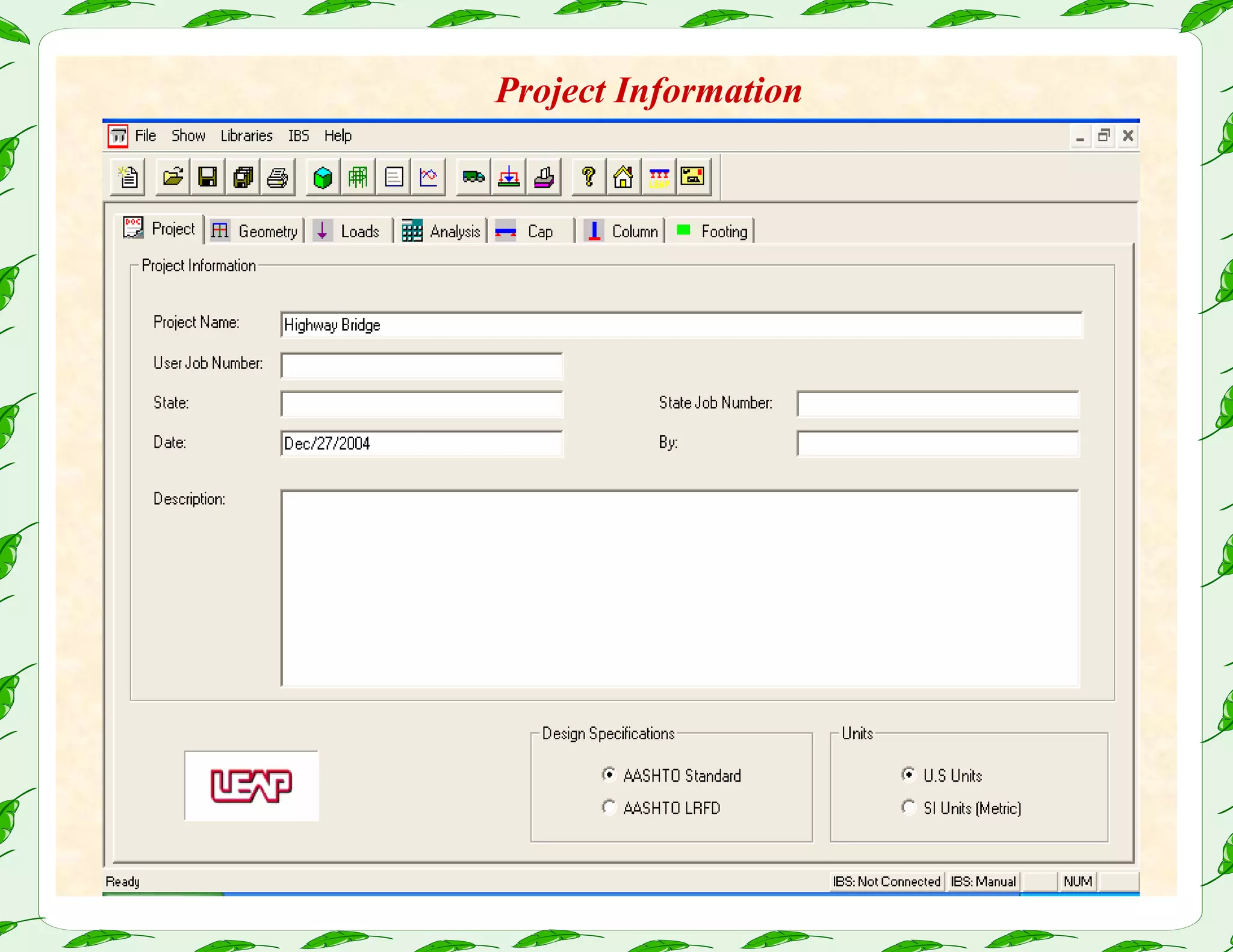Lecture14 LEAP RC Pier ( Highway Engineering ) | PDF