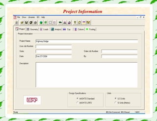 Lecture14 LEAP RC Pier ( Highway Engineering ) | PDF