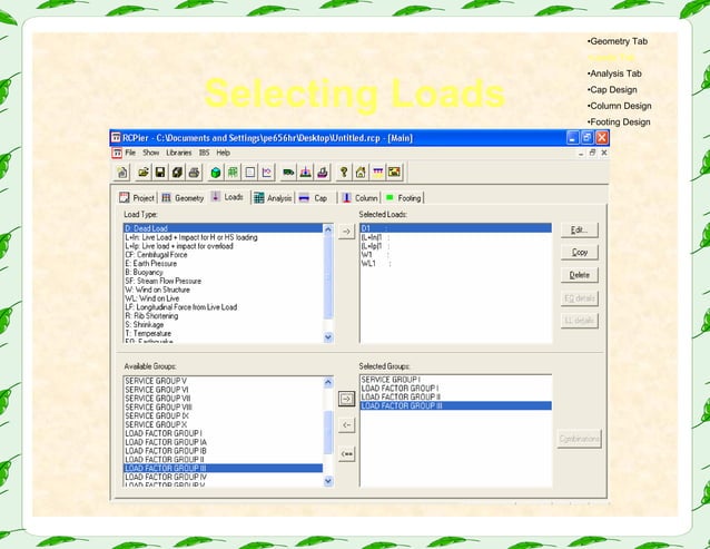 Lecture14 LEAP RC Pier ( Highway Engineering ) | PDF | Commercial ...